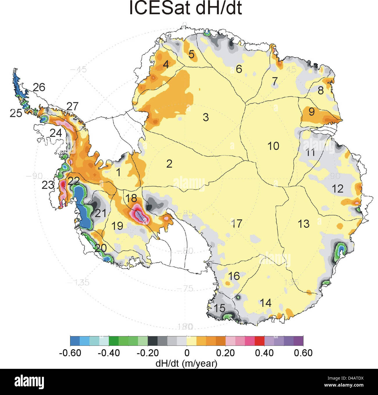 Antarctica ice sheet satellite hi-res stock photography and images - Alamy