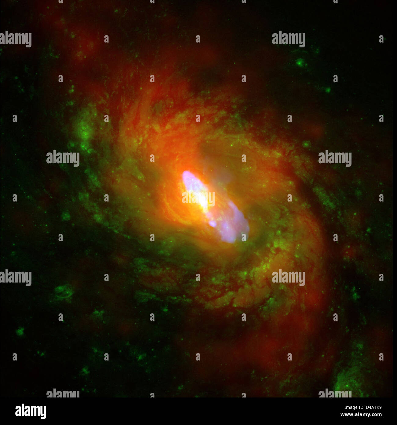 The 'Winds of Change' galaxy image captured by NASA's Hubble Space ...