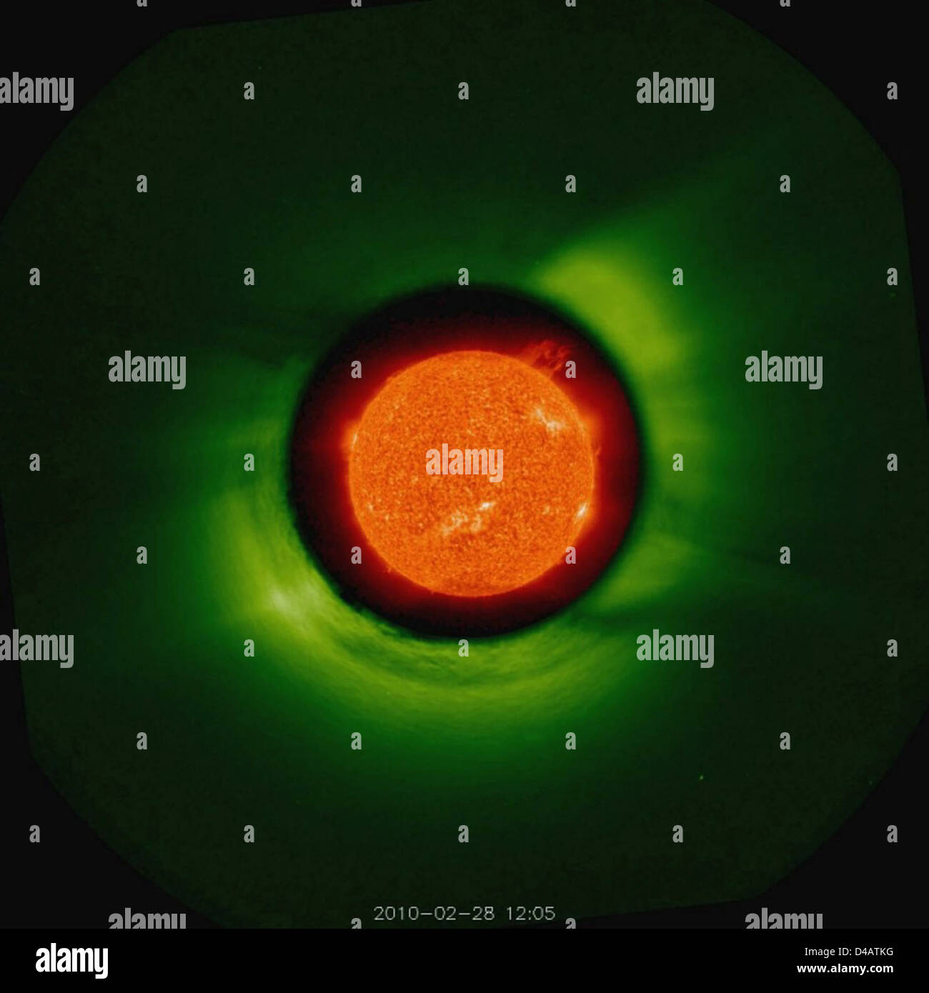 Video of CME and Solar Prominence Lash Out Stock Photo - Alamy
