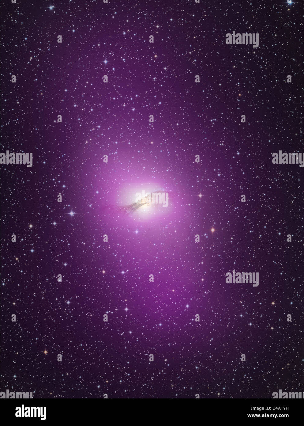 NASA's Fermi Telescope captures a detailed composite image of Centaurus ...