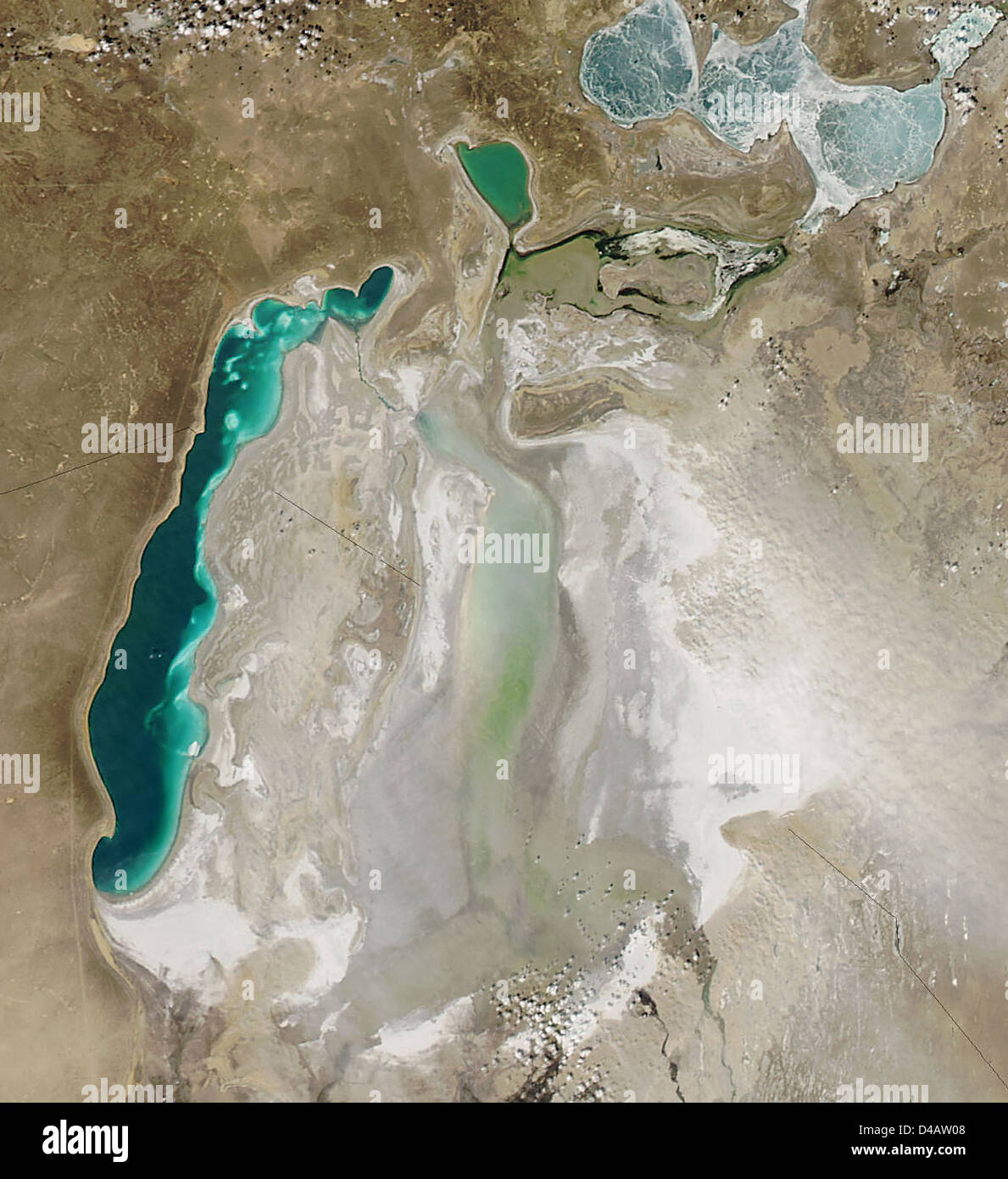 Aral Sea Dust Storm Stock Photo - Alamy