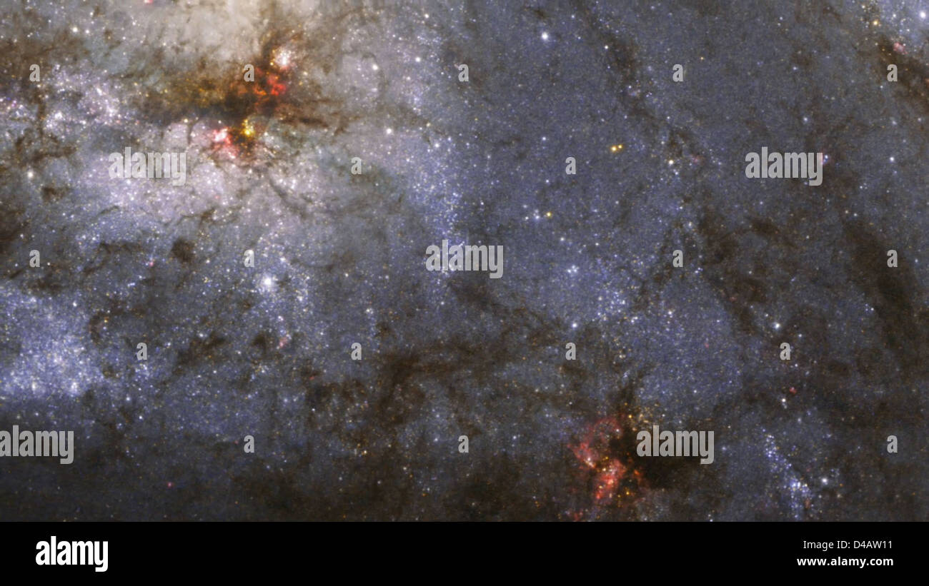 NASA's Goddard Space Flight Center captures an HD video of the M66 ...