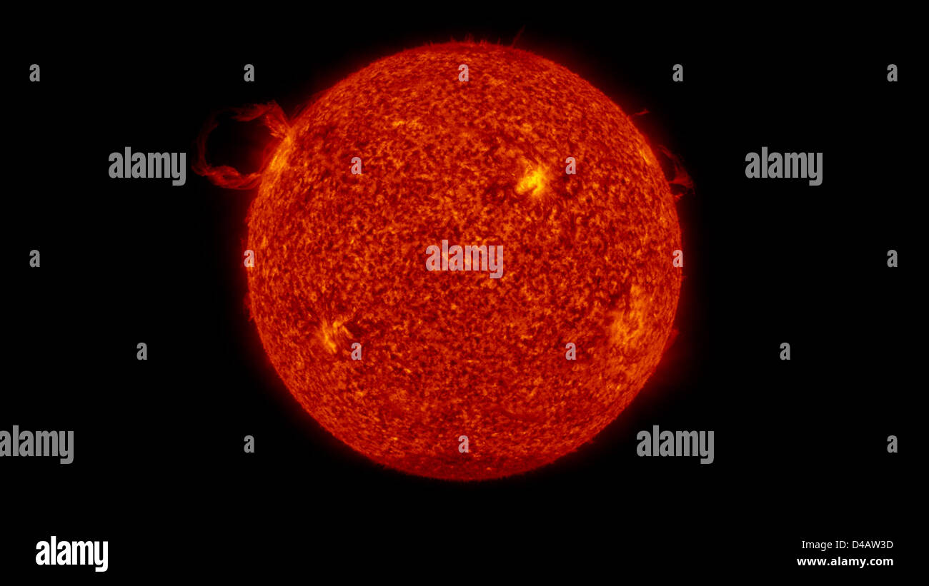 SDO provides full-disk Sun images, tracking filaments, flares, and ...