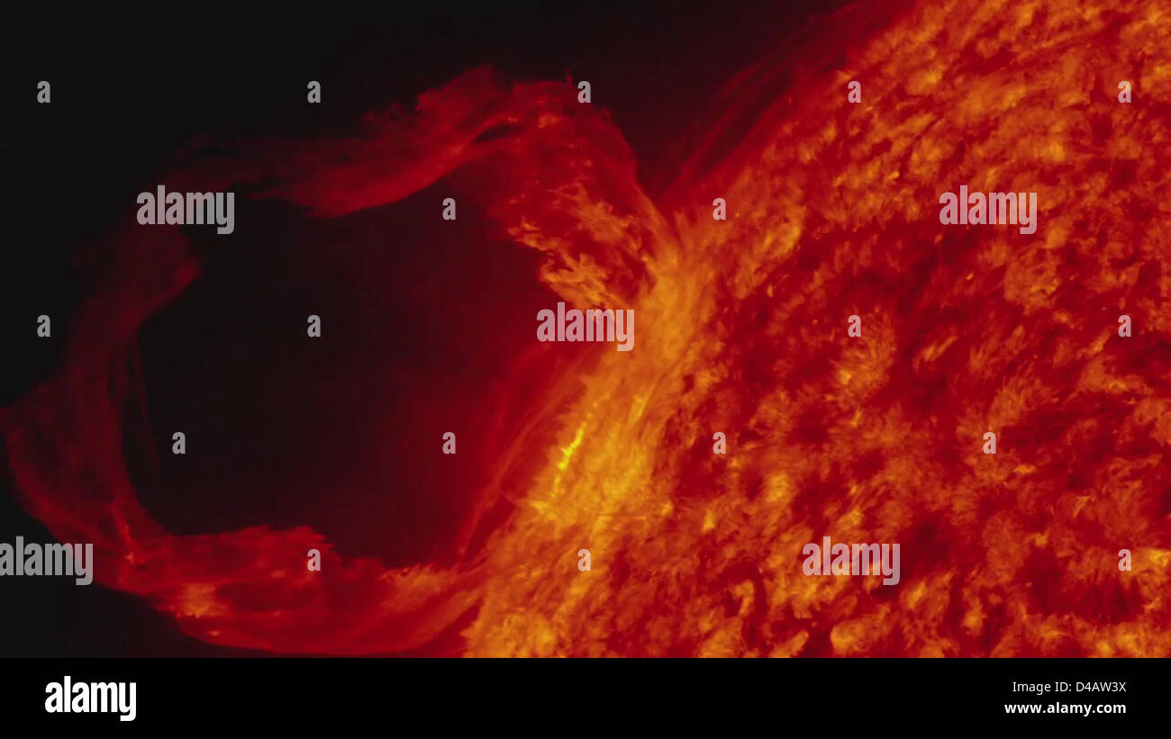 A Solar Prominence [HD Video] Stock Photo - Alamy