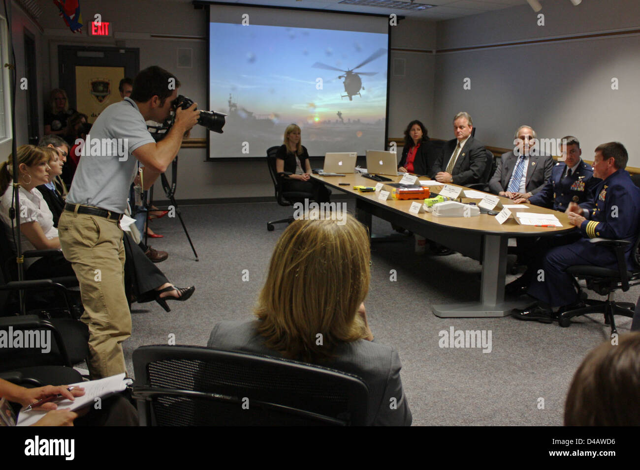 NASA’s Search and Rescue Lab held a press conference discussing their ...