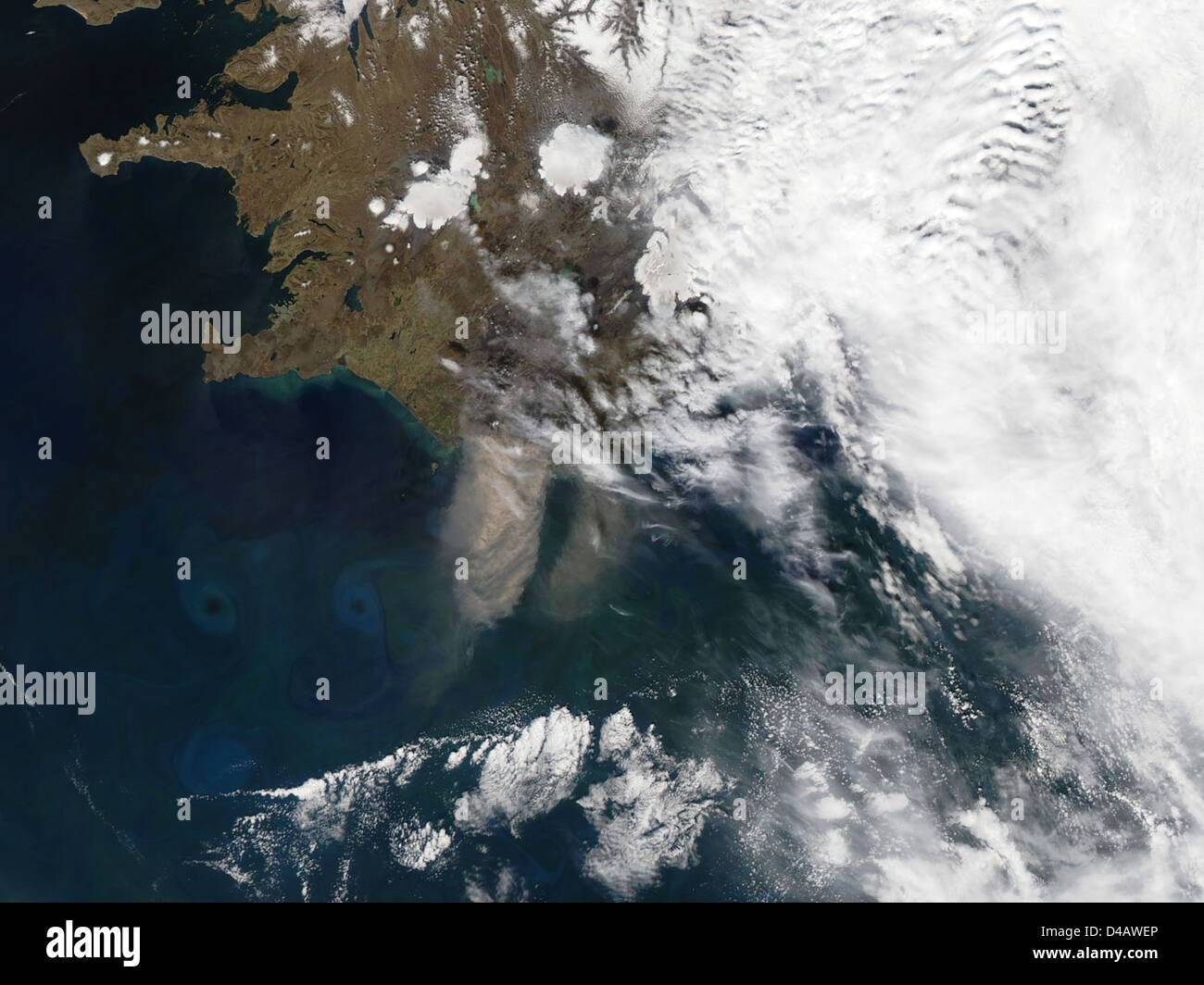 NASA’s Goddard Space Flight Center captures a satellite image of the ...