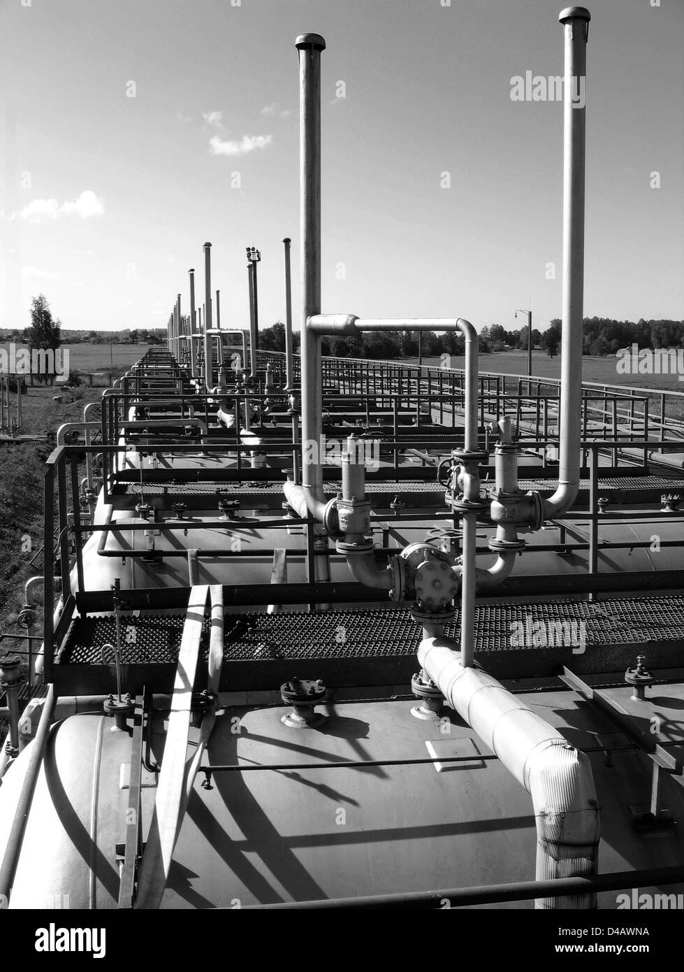 Flow measuring Black and White Stock Photos & Images - Alamy