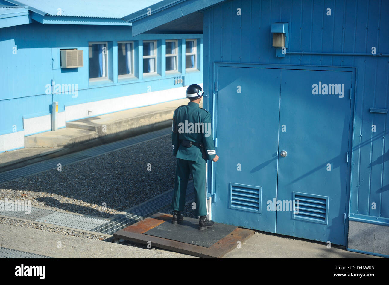 Dmz Border Korea Guards High Resolution Stock Photography and Images ...
