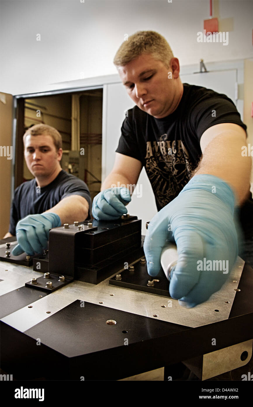 Nasa engineers testing hi-res stock photography and images - Alamy