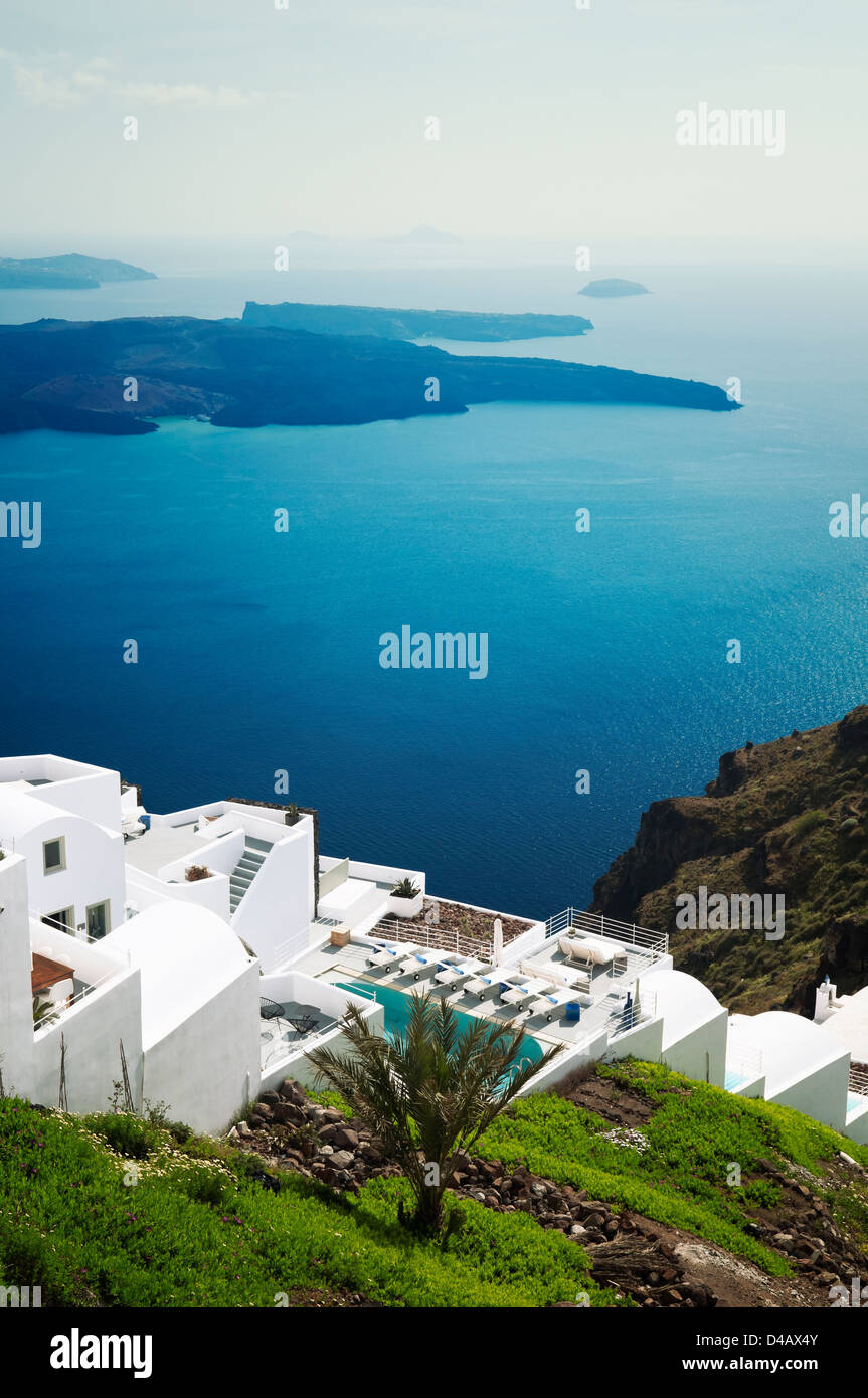 View of santorini island hi-res stock photography and images - Alamy