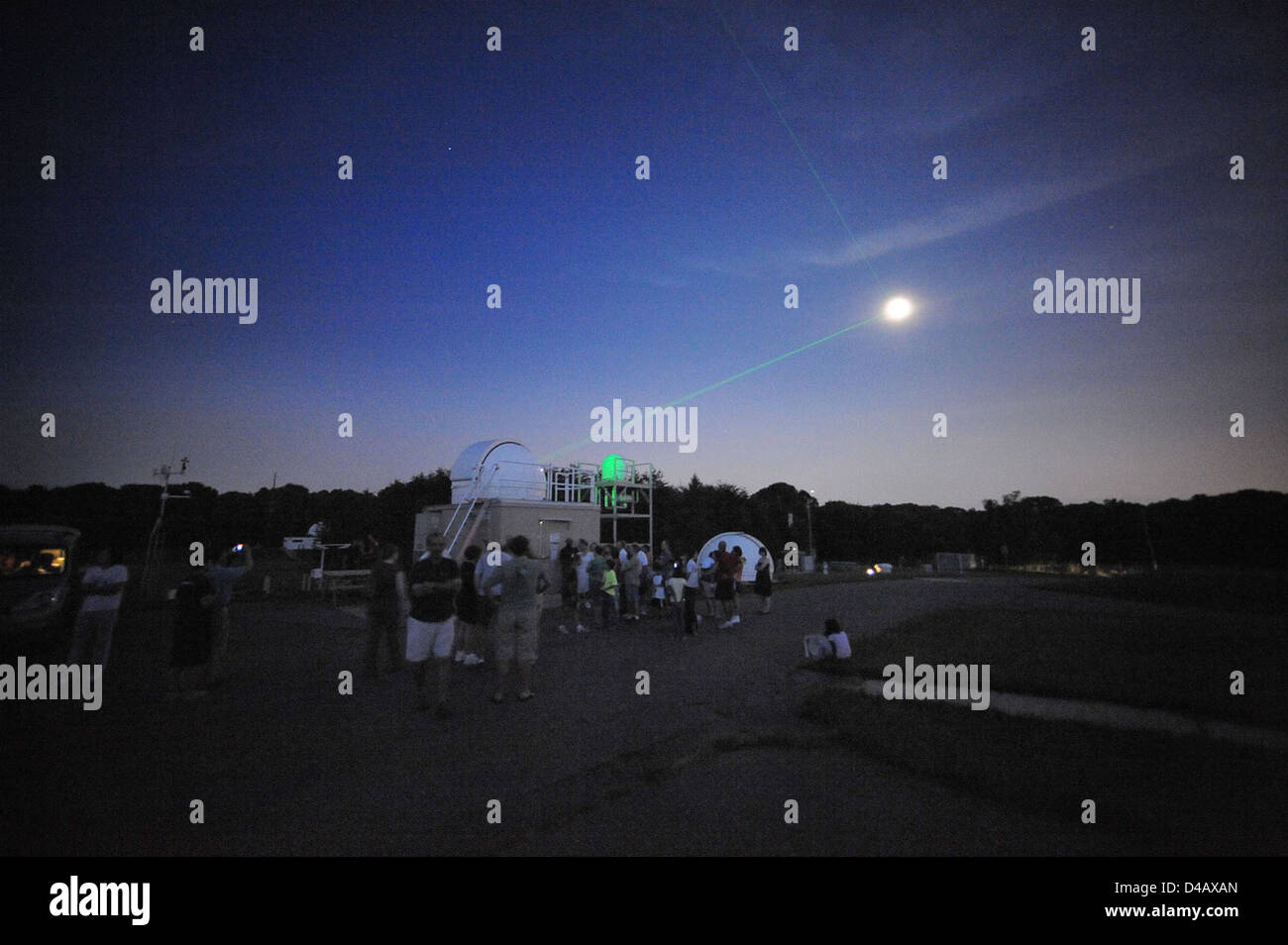 NASA’s Laser Ranging Facility at Goddard Space Flight Center in ...