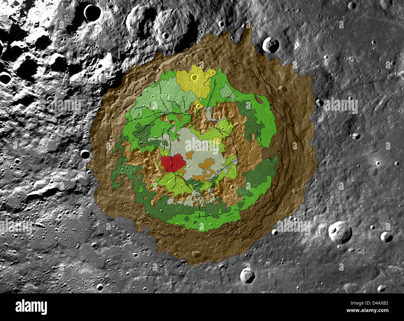 The Moon Puts on Camo Stock Photo - Alamy