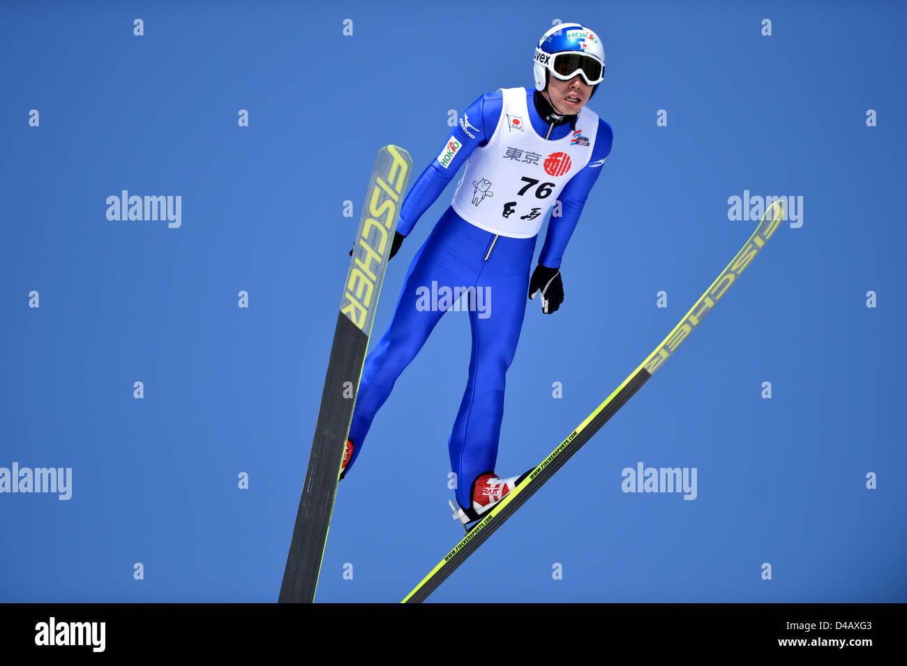 Hakuba, Nagano, Japan. 9th March 2013. Hiroki Yamada (JPN), The 91st ...