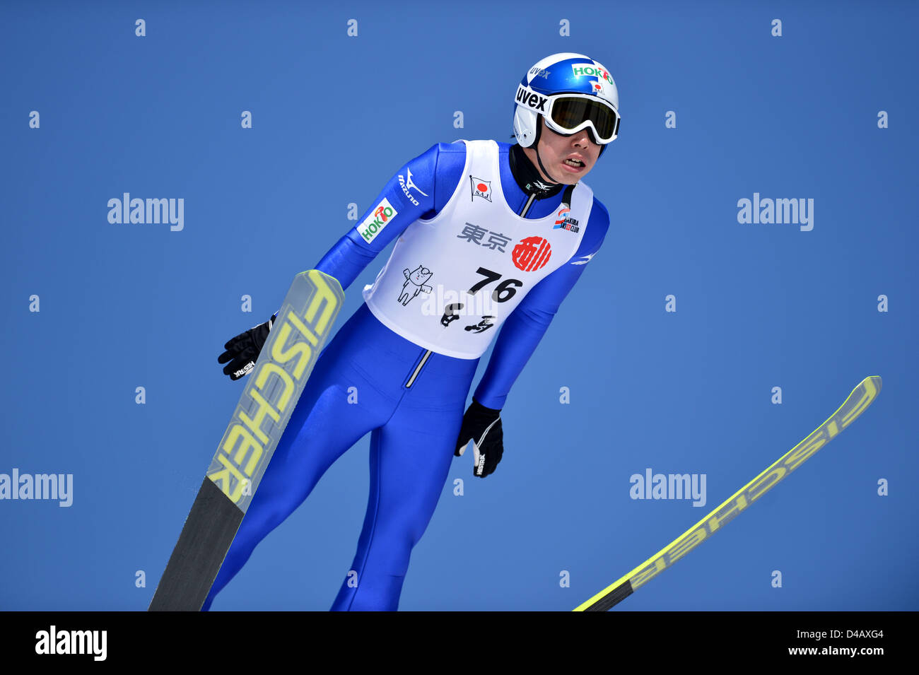 Hakuba, Nagano, Japan. 9th March 2013. Hiroki Yamada (JPN), The 91st ...