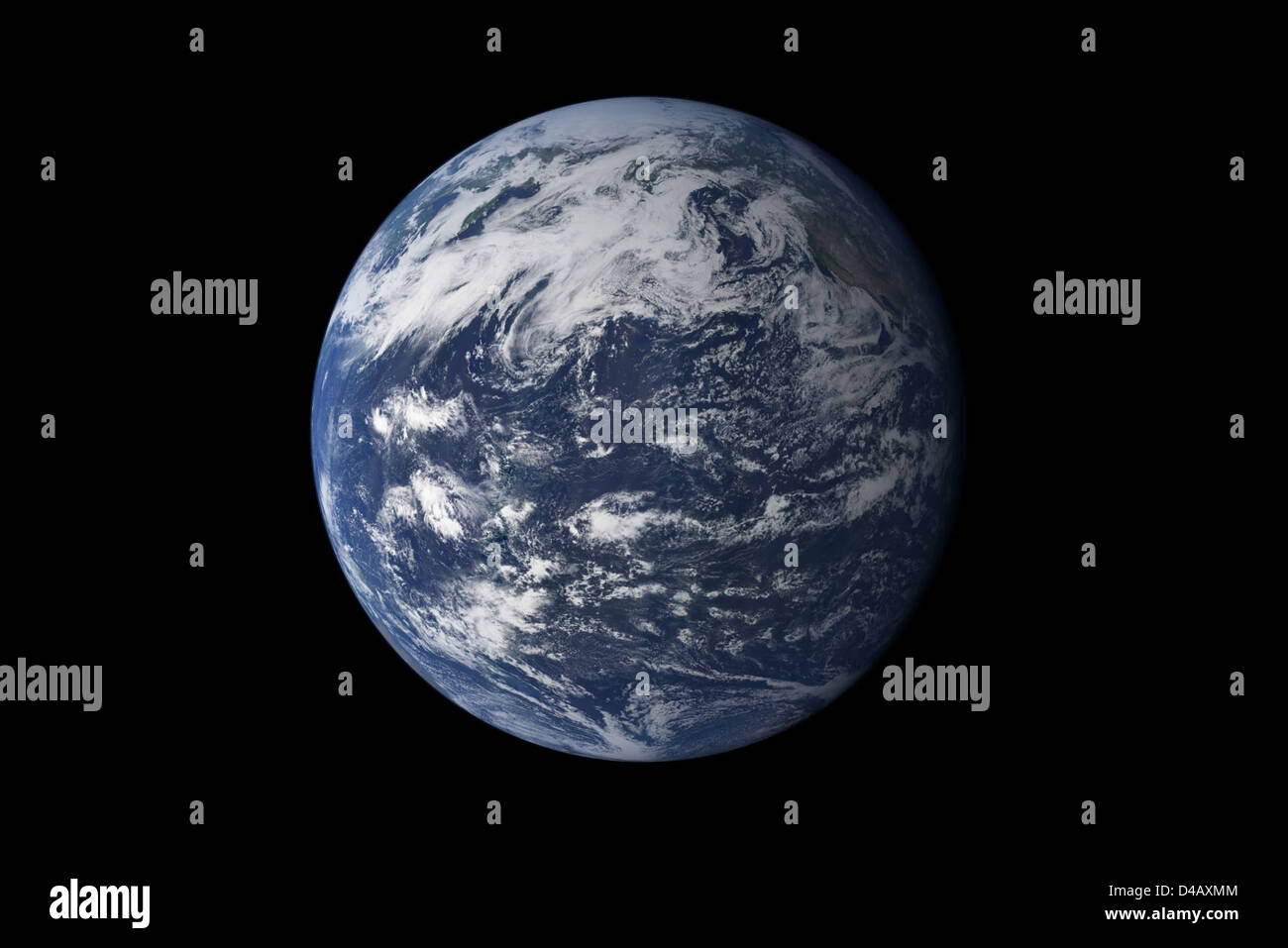 NASA's 'Blue Marble' image of Earth, showing the planet's vast oceans ...