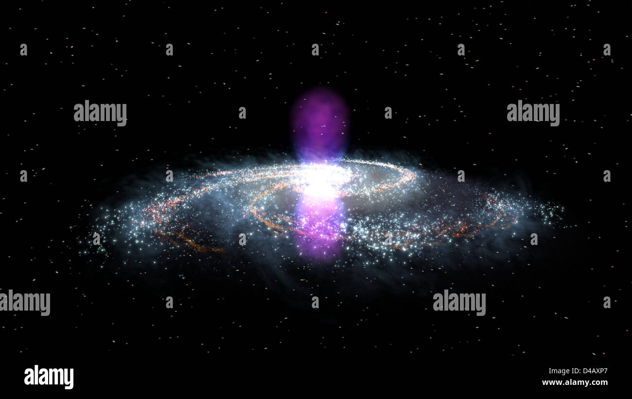 Supermassive black hole milky way hi-res stock photography and images ...
