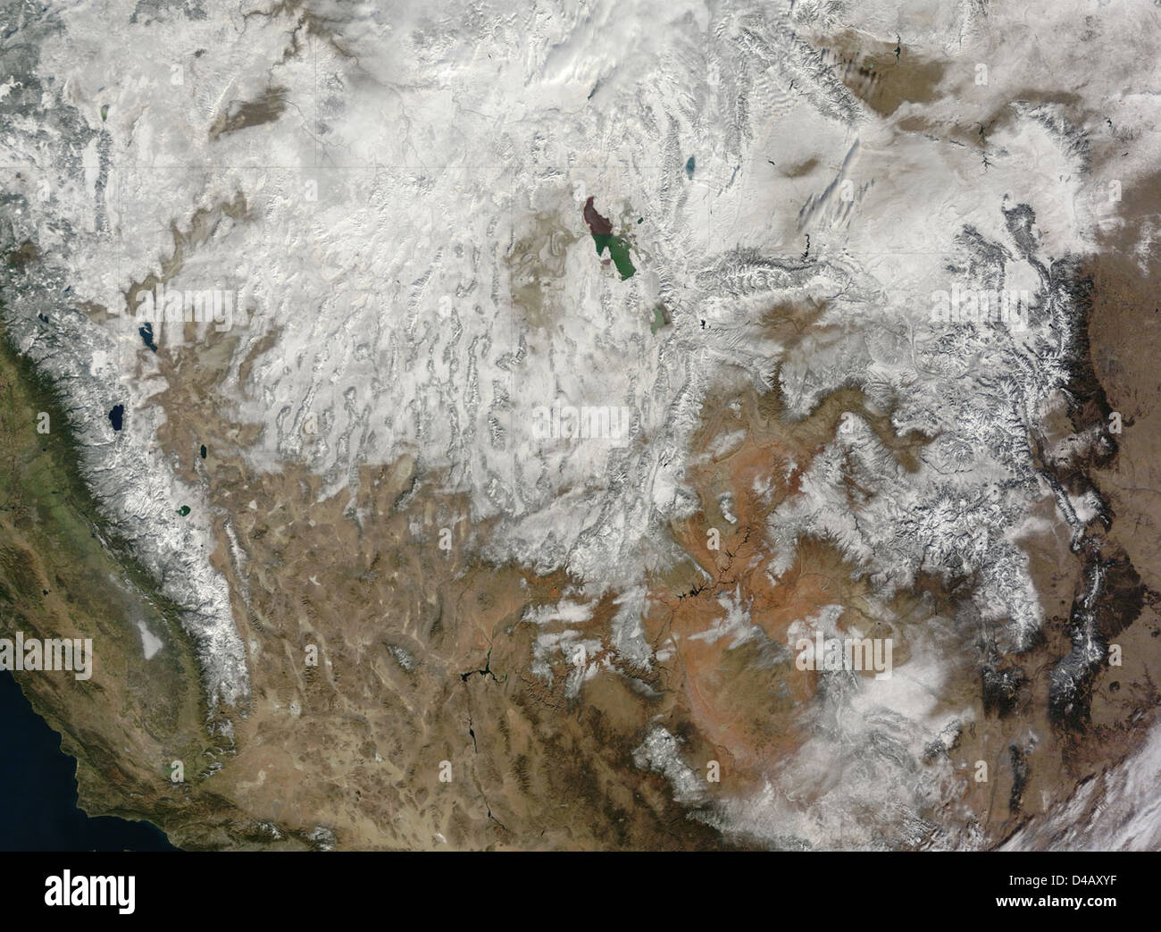 NASA’s Goddard Space Flight Center captures satellite imagery of snow ...