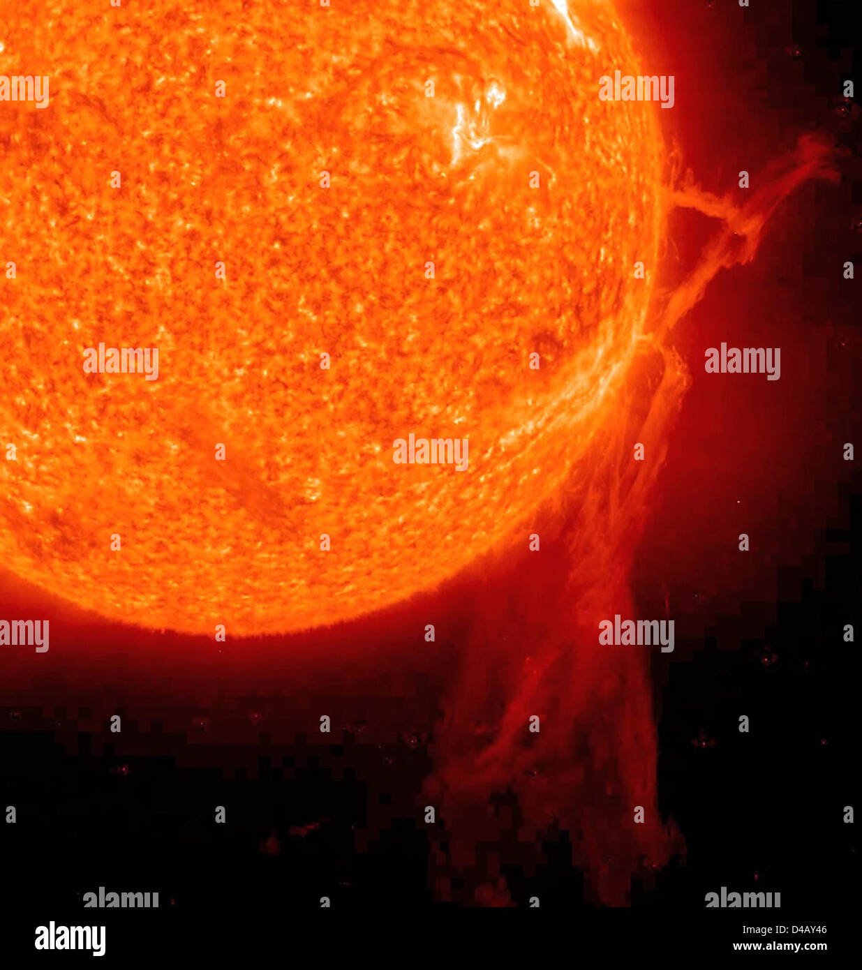 Epic Filament Eruption from the Sun Stock Photo - Alamy