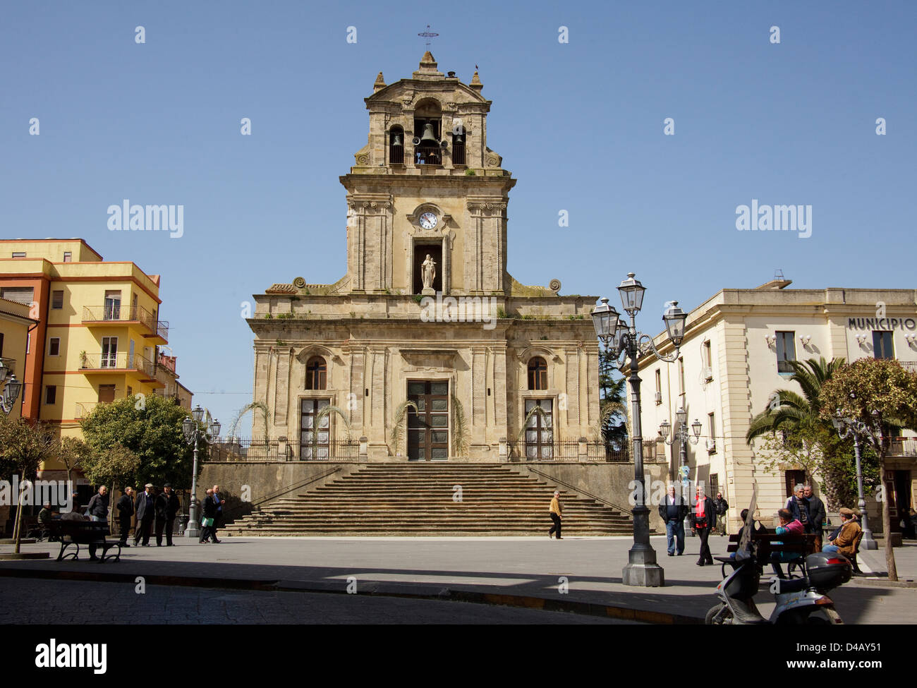 Mirabella, Italy, the Church of Our Lady of Graces Stock Photo - Alamy