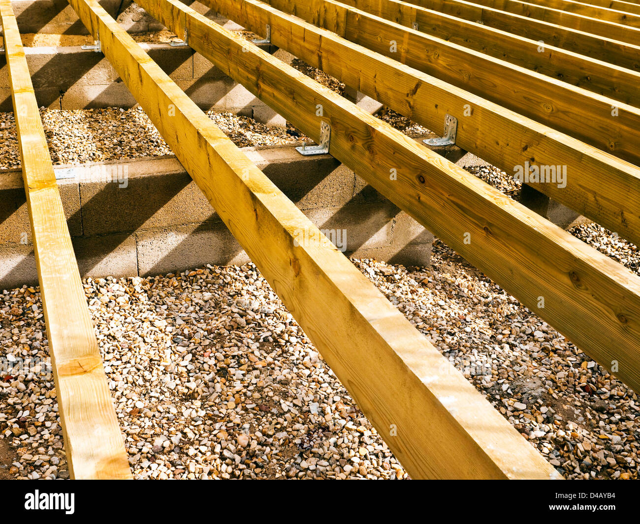 Wooden Platform Construction