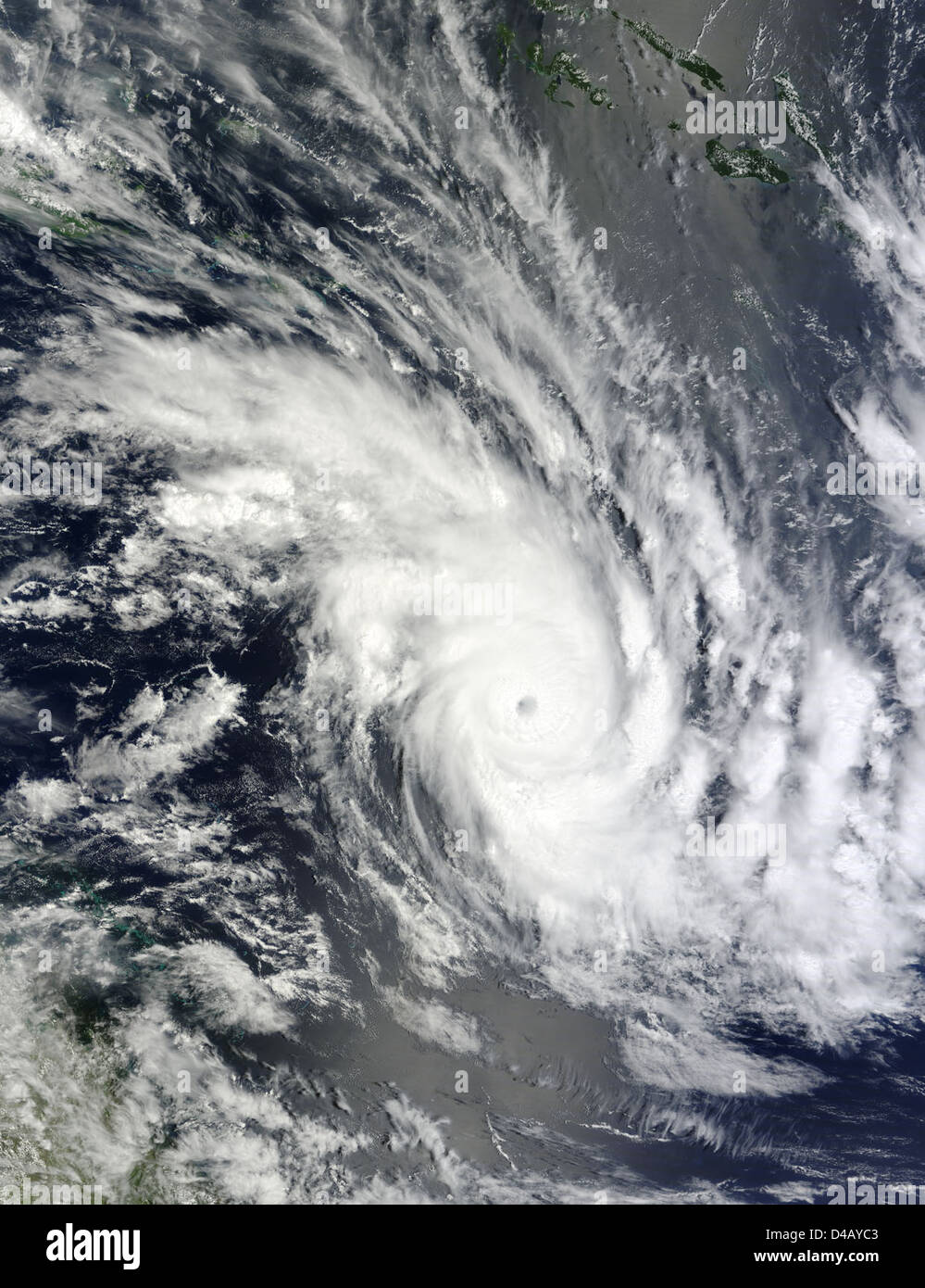 NASA's Terra satellite captured images of Tropical Storm Zelia ...