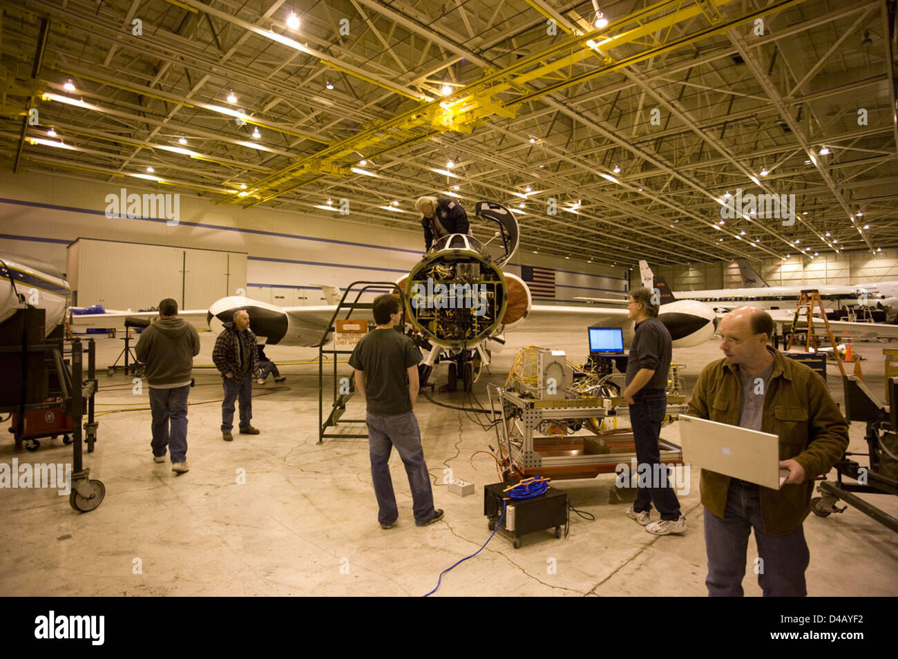 NASA's MABEL (Methane Airborne Laser Experiment) was installed at the ...