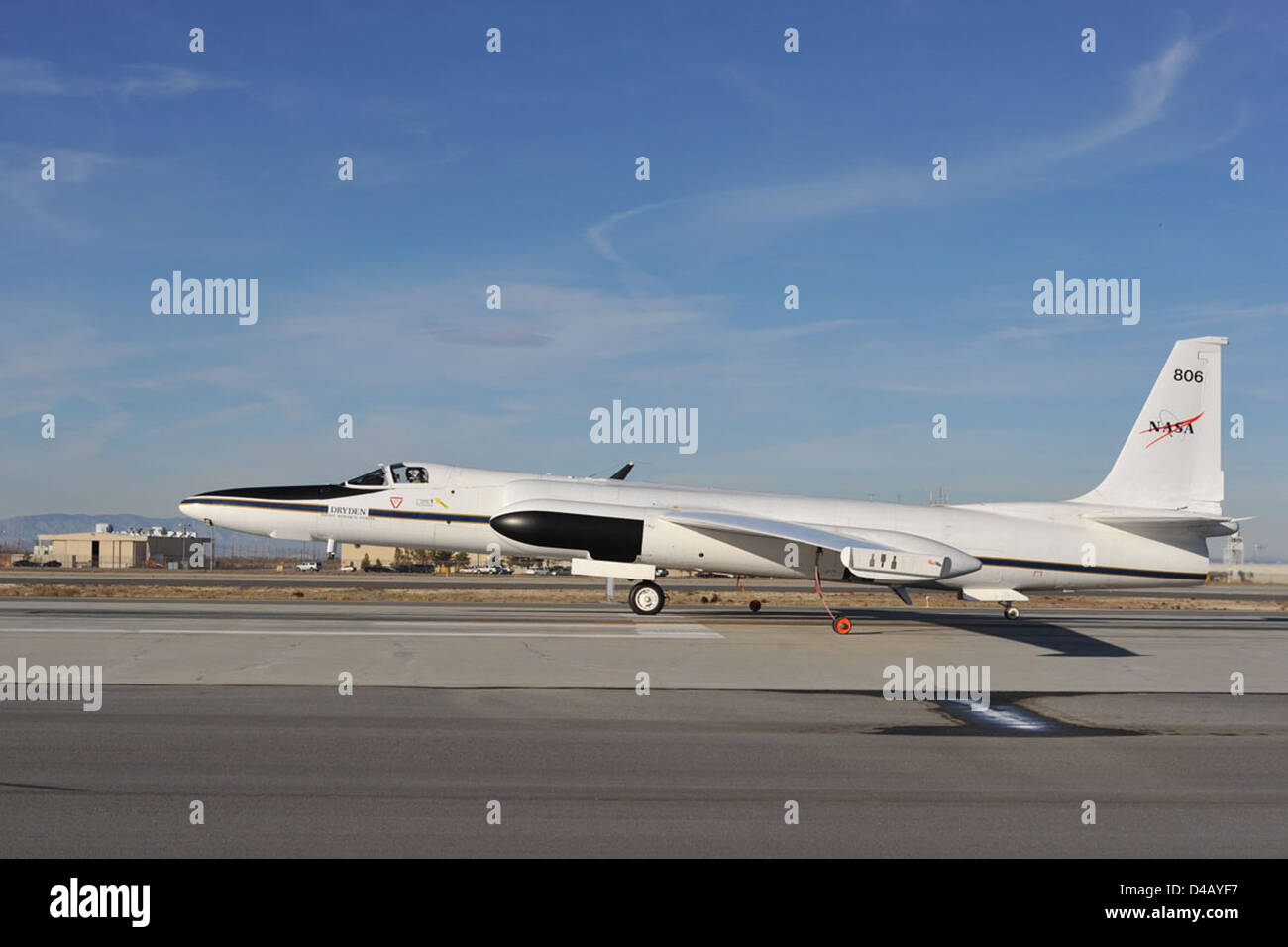 NASA’s ER-2 aircraft lifts off with the MABEL (Multiple Altimeter Beam ...