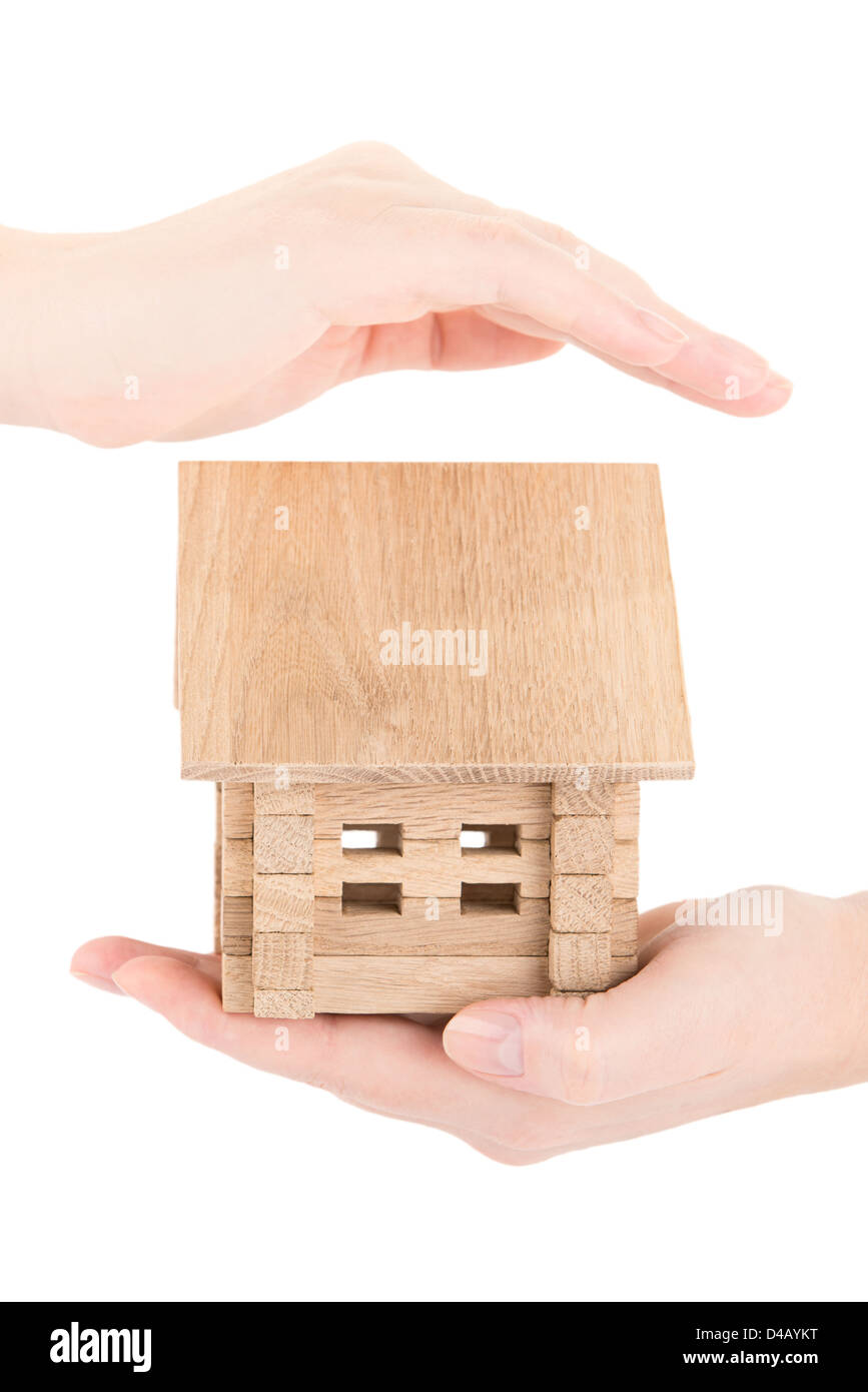Small wooden building in Cut Out Stock Images & Pictures - Alamy