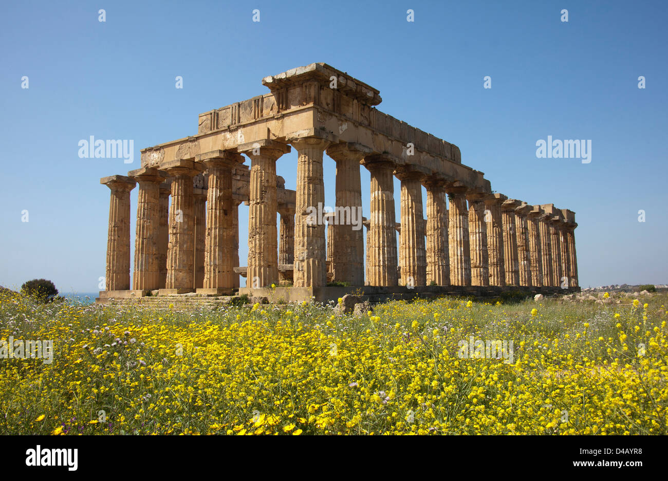Acropolis of selinus temple hi-res stock photography and images - Alamy