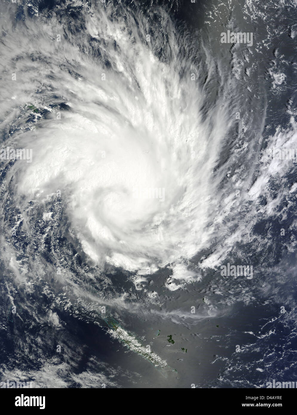 NASA monitors Tropical Cyclone Yasi approaching Queensland, Australia ...