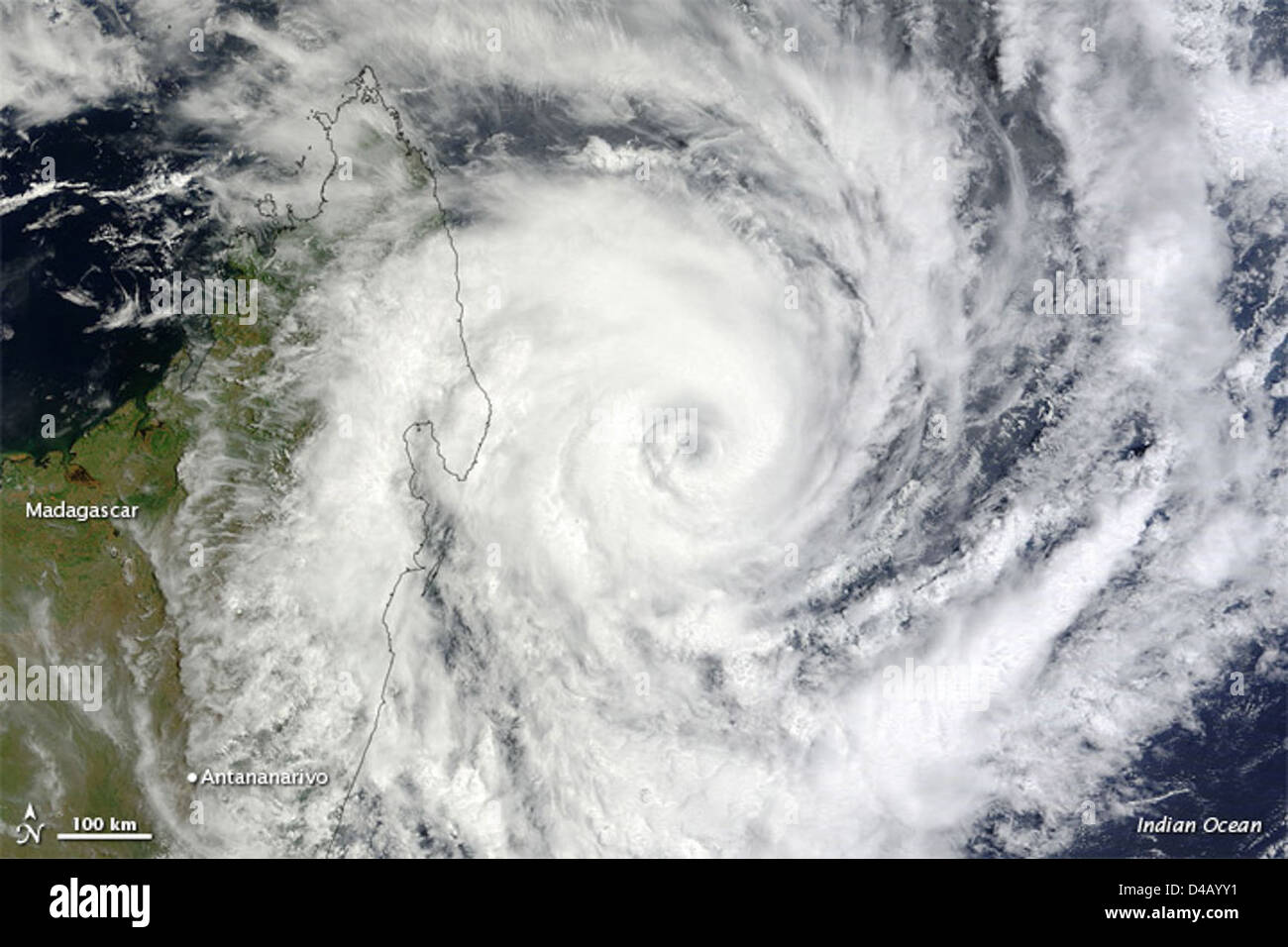 NASA’s Goddard Space Flight Center tracks Tropical Cyclone Bingiza as ...