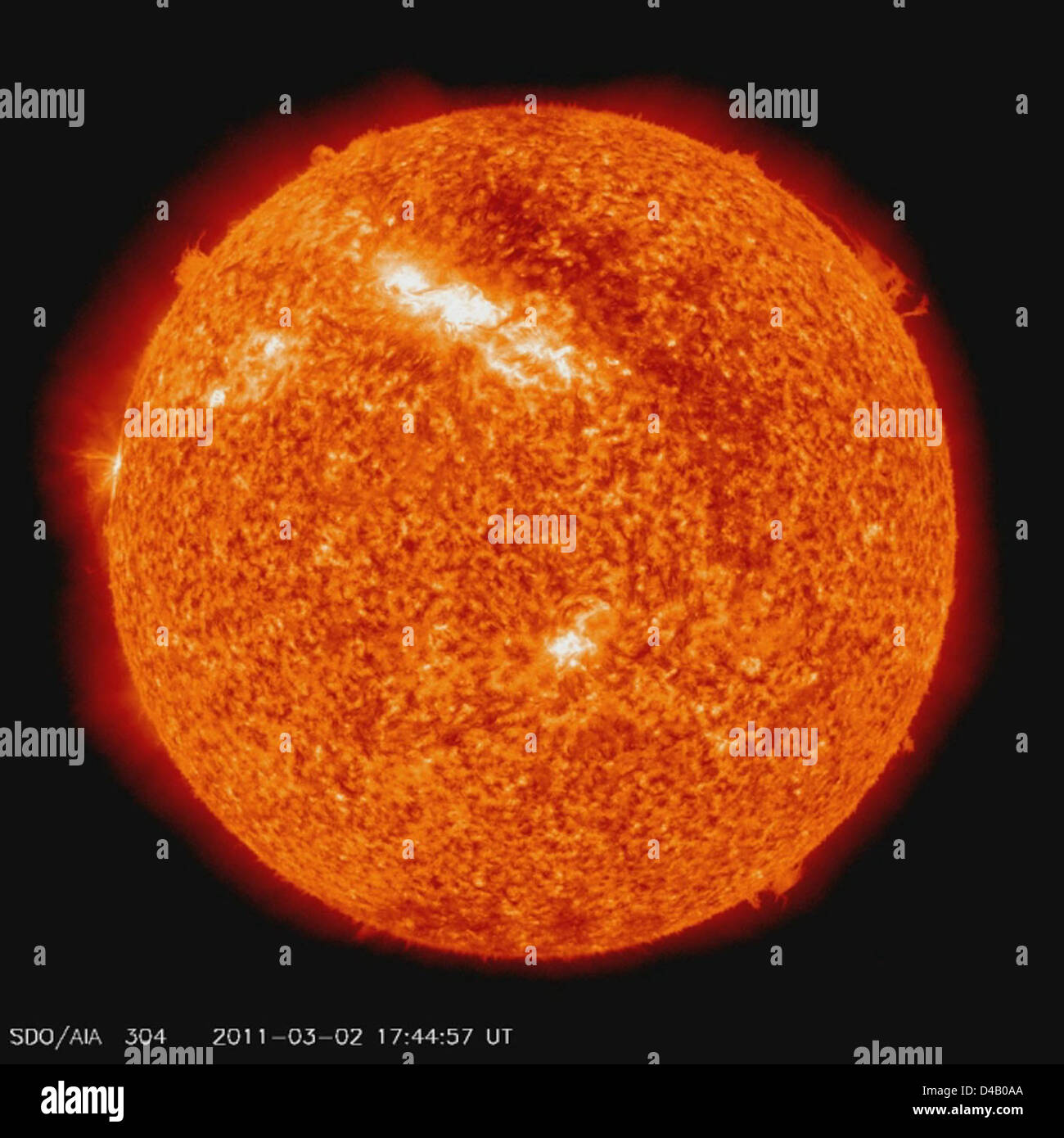 NASA’s Solar Dynamics Observatory (SDO) captures a rare lunar transit ...