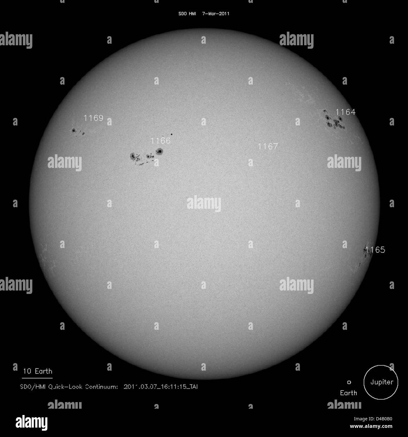 Nasa Soho Sunspots