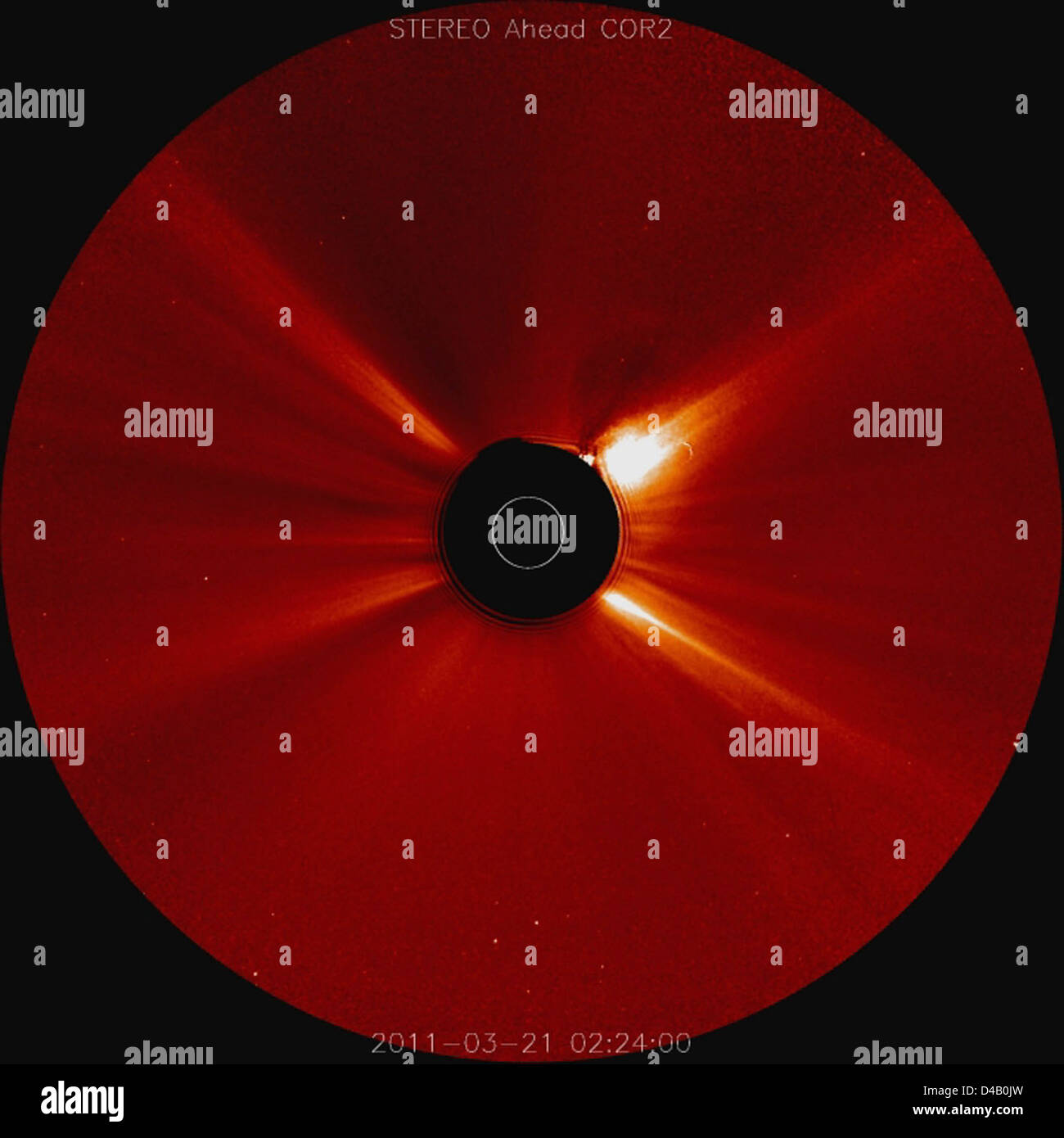 A back-sided coronal mass ejection (CME) event is captured in high ...