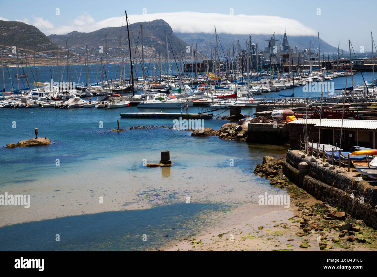 Simonstown Marina Bay in Western Cape - South Africa Stock Photo - Alamy