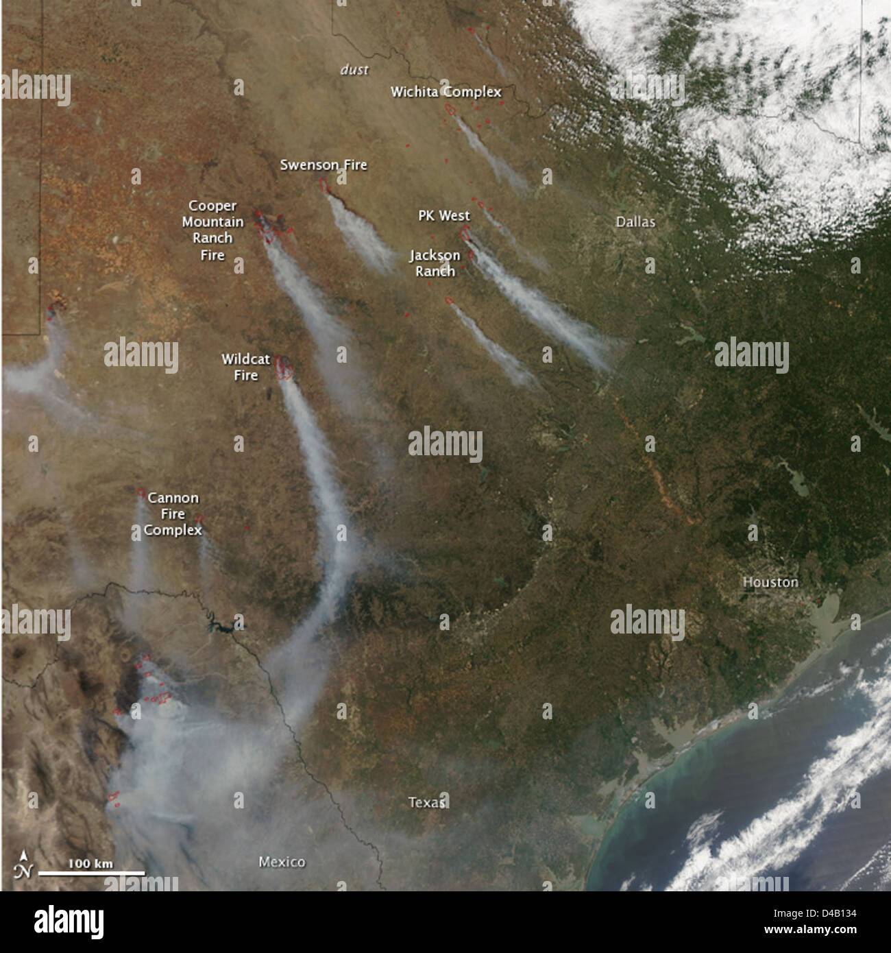 NASA’s Goddard Space Flight Center captured satellite images of ...