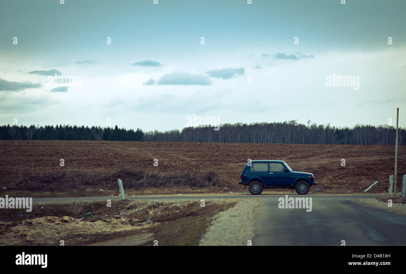 Lada Niva 4x4 offroad (vaz-2121) (vaz-21213) (vaz-21214 Stock Photo - Alamy