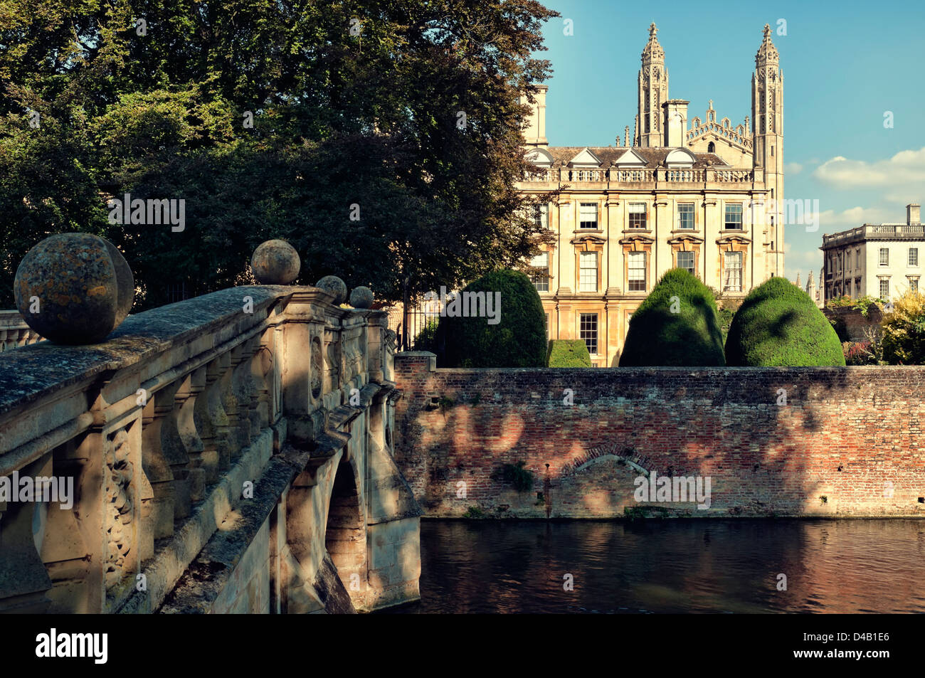 Kings college garden hi-res stock photography and images - Alamy