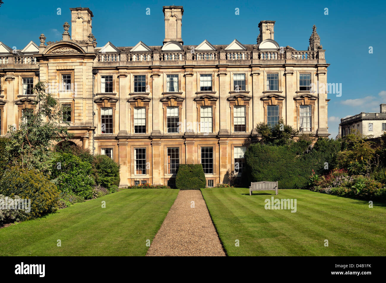 Clare college garden hi-res stock photography and images - Alamy