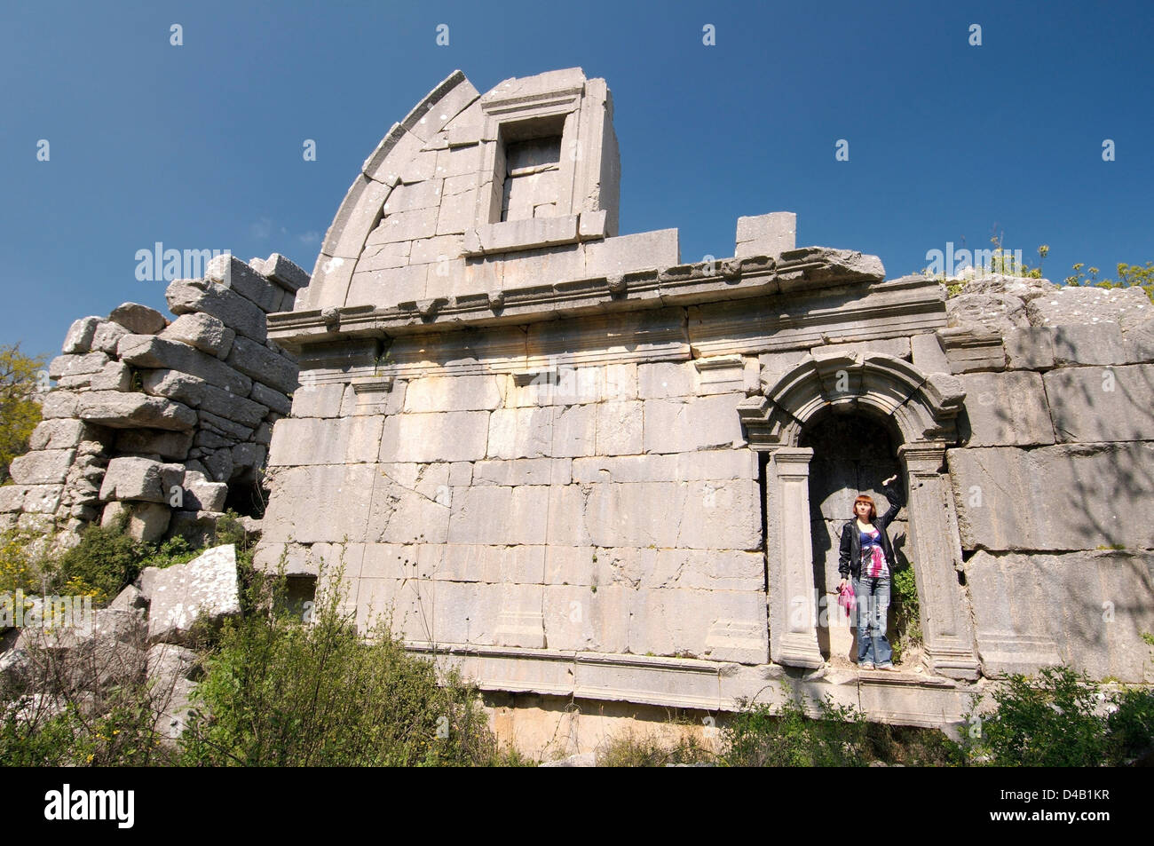 Antique city of Termesos (Termessus) Taurus Mountain, Turkey, Western ...