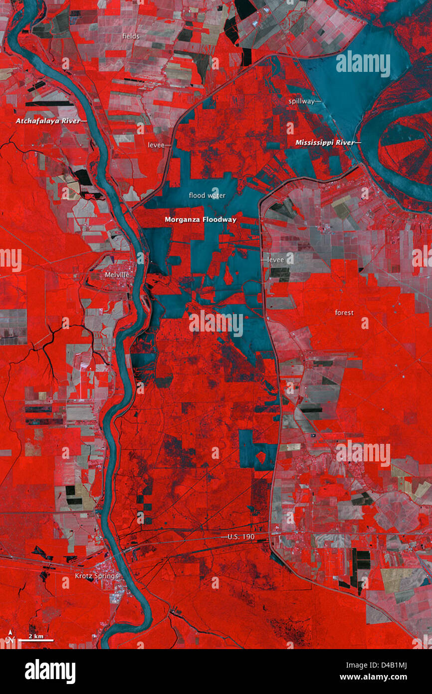 After five days of controlled flow, the Morganza Floodway is evaluated ...