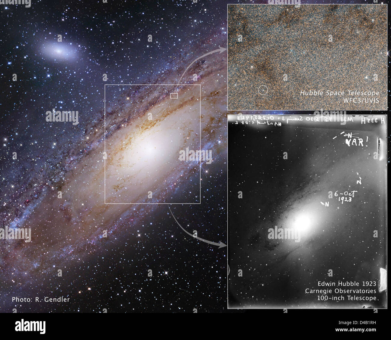 Edwin hubble milky way hi-res stock photography and images - Alamy