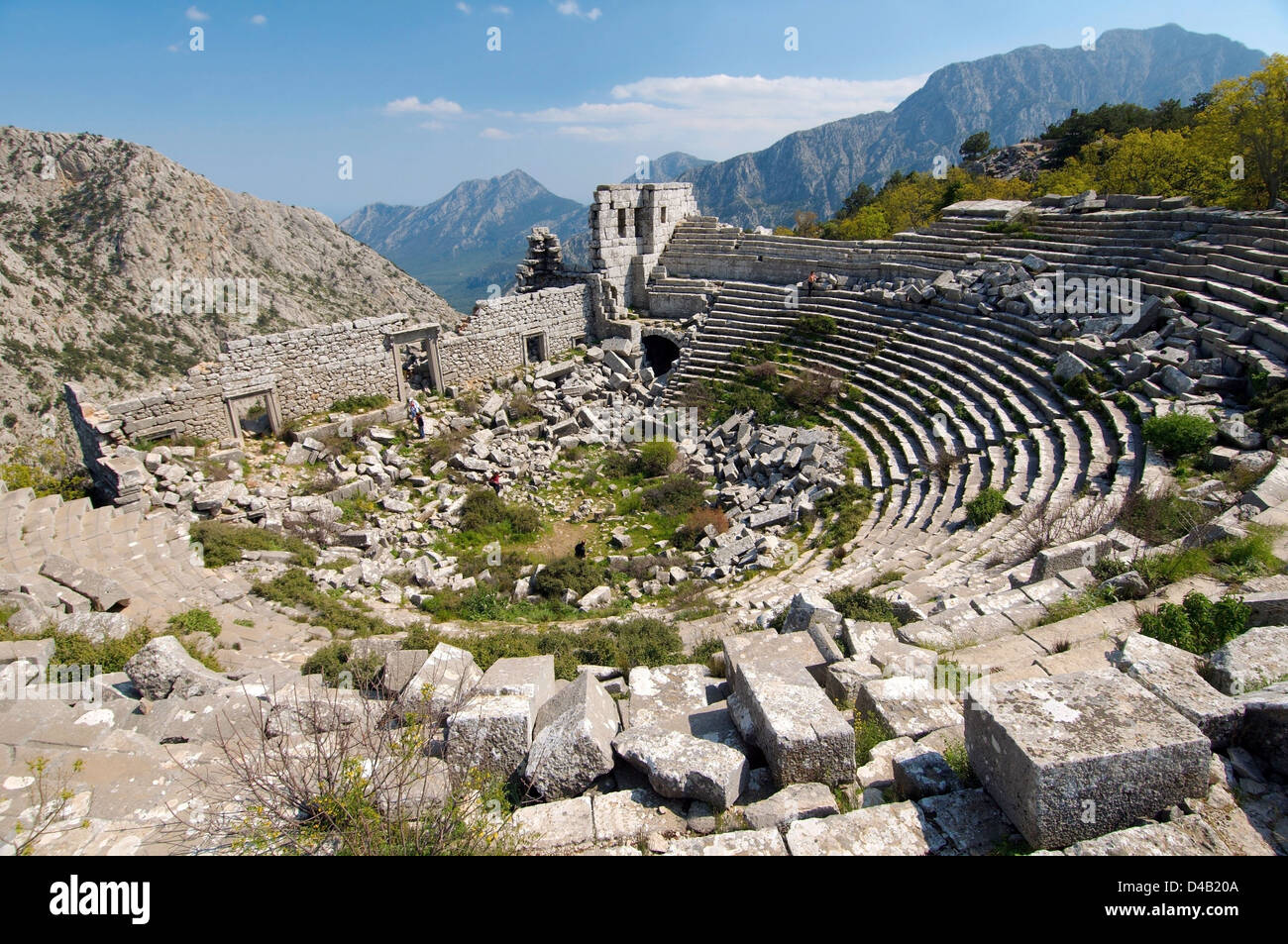 Antique city of Termesos (Termessus) Taurus Mountain, Turkey, Western ...