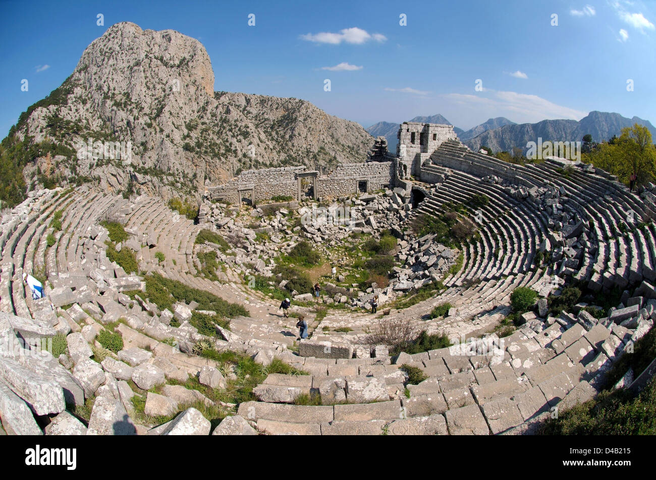 Antique city of Termesos (Termessus) Taurus Mountain, Turkey, Western ...