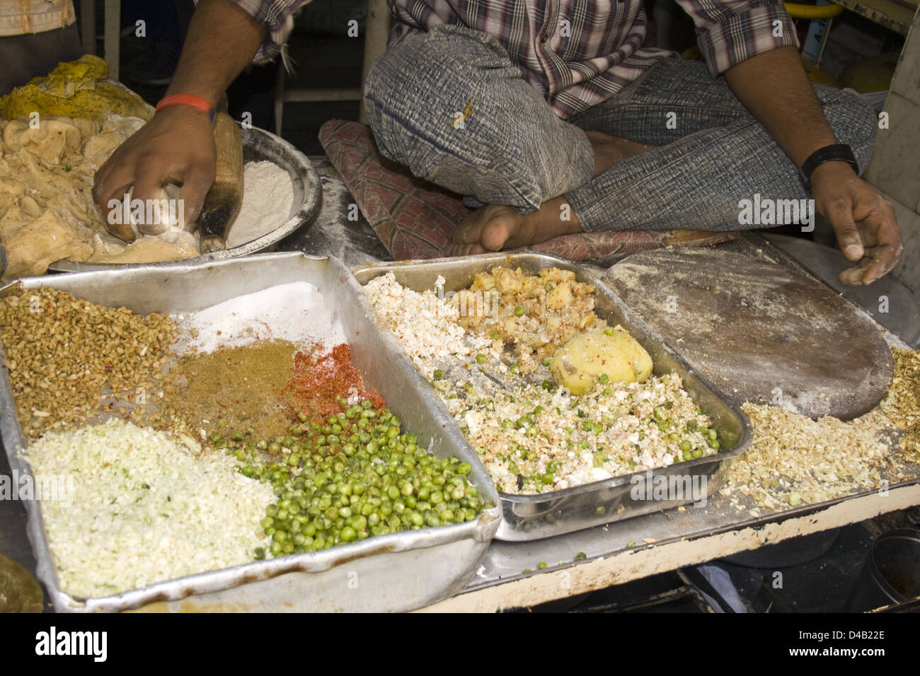 Ingredients for paratha Stock Photo - Alamy