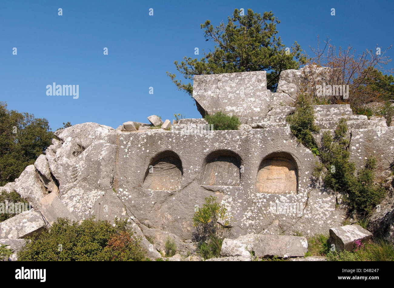 Antique city of Termesos (Termessus) Taurus Mountain, Turkey, Western ...