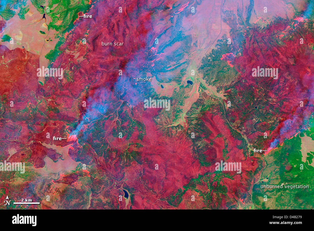 Wallow Fire, Arizona Stock Photo - Alamy