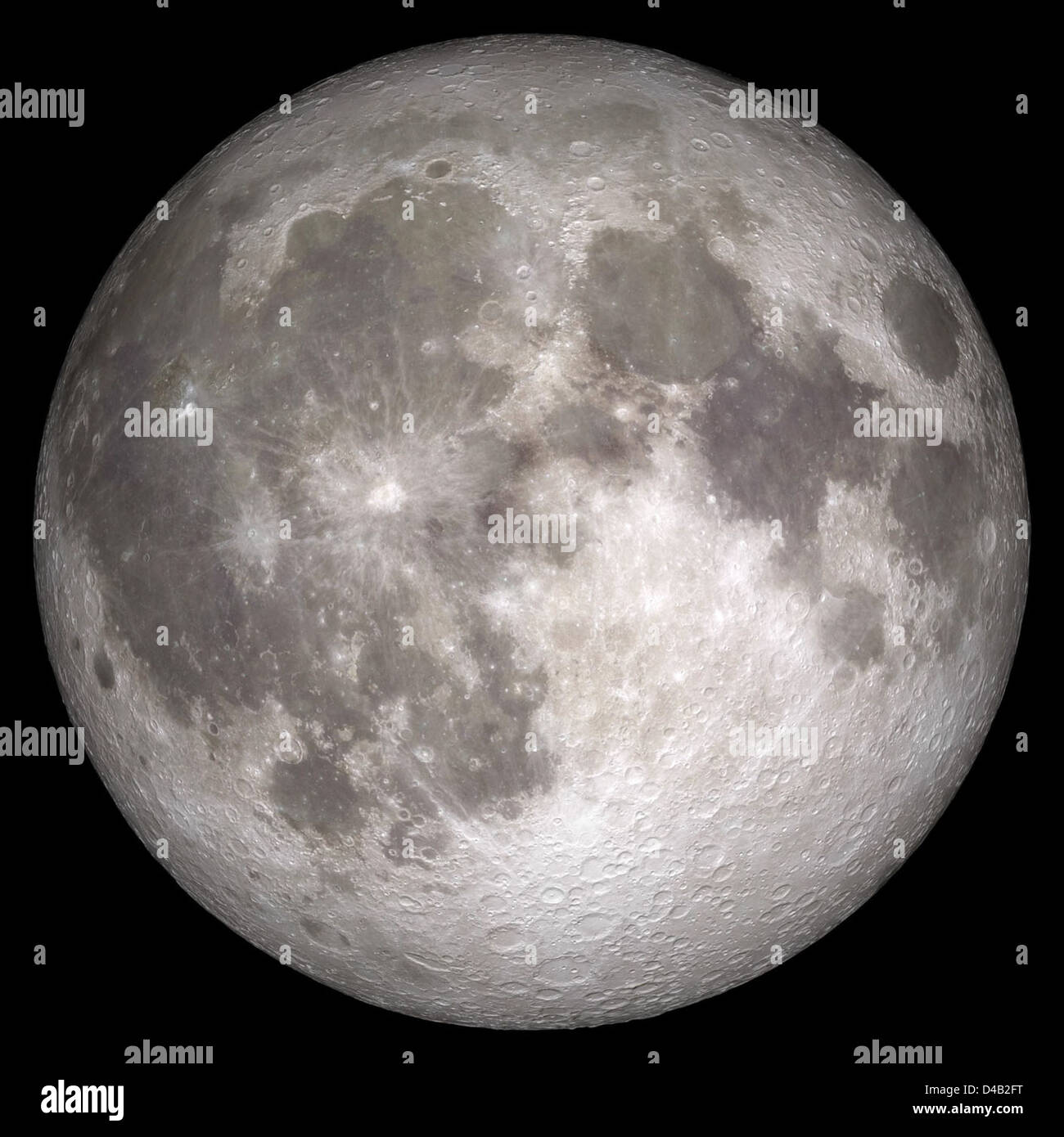 NASA’s Goddard Space Flight Center captures a full moon and lunar ...
