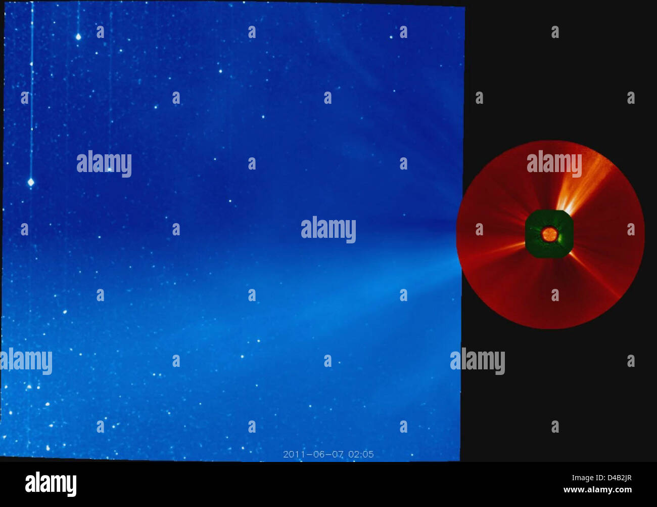 On June 7, 2011, NASA captured a spectacular solar flare and coronal ...