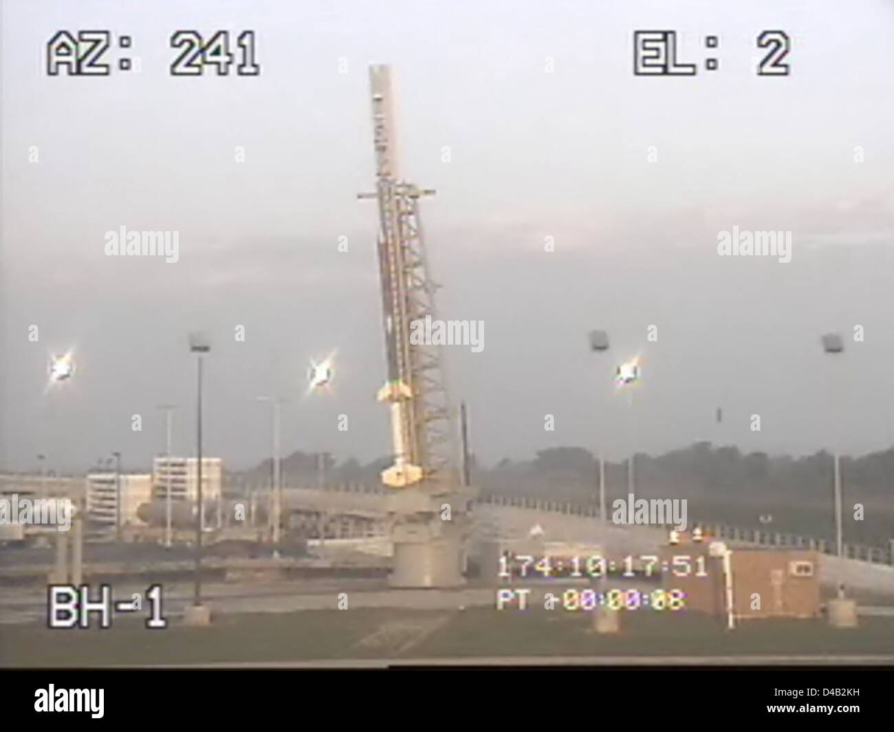 NASA Terrier-Improved Orion suborbital rocket launch [video] Stock ...